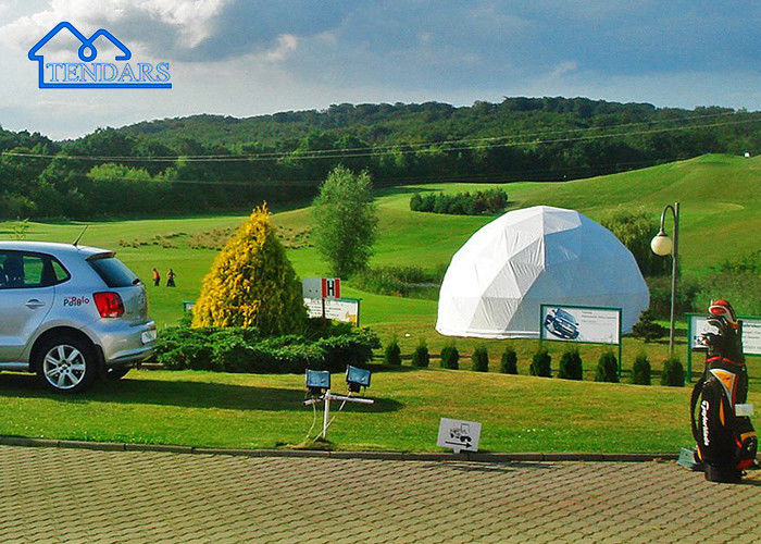 Aluminum Geodesic Commercial Dome Tent Fire Prevention For Exhibition ...