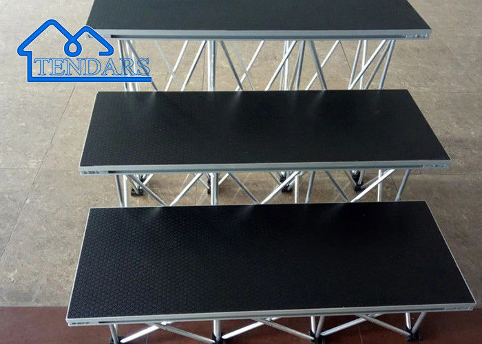 Custom Aluminum Adjustable Portable Stage Platform Wooden Portable ...