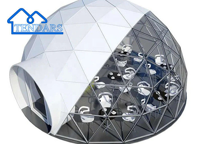 Fireproof Glamping Hotel Geodesic Dome Tent For Camping House Resort