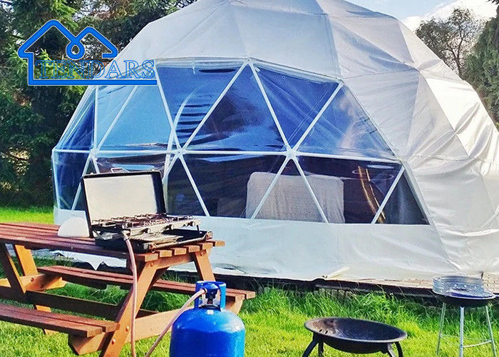 Event Dome Tent, Luxury Outdoor Geodesic Camping Tent,Commercial Dome Tent Glamping With Bathrooms