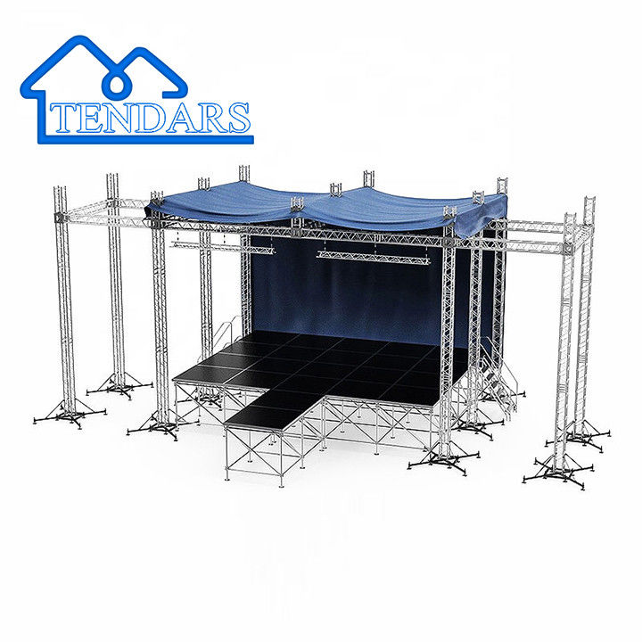 Custom Aluminum Stage Frame Spigot Truss Structure For Events;Concert ...