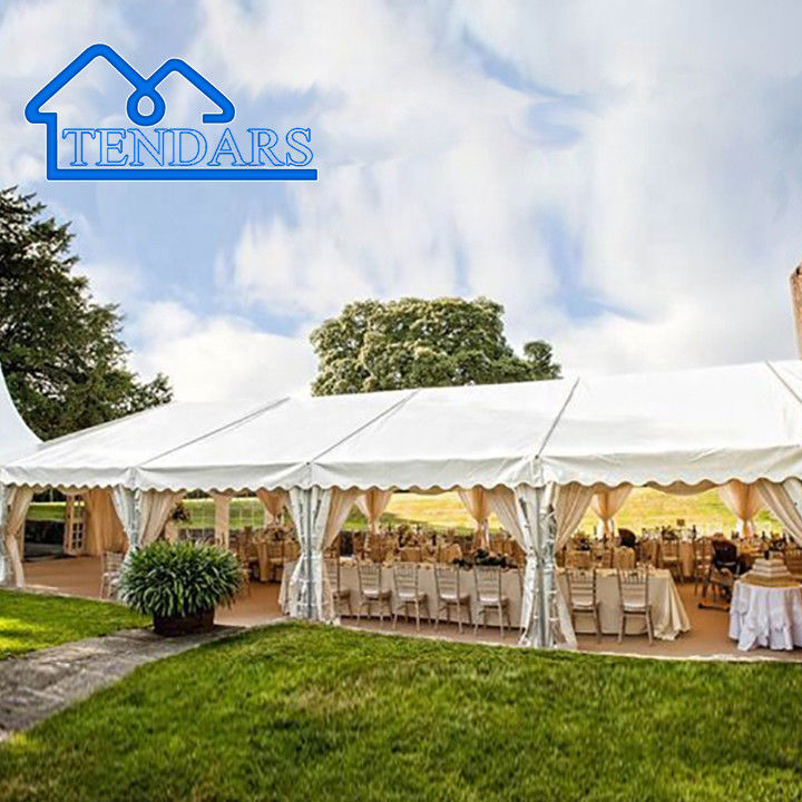 Luxury Party Marquee Tents House Heavy Duty PVC Fire Prevention Tent ...