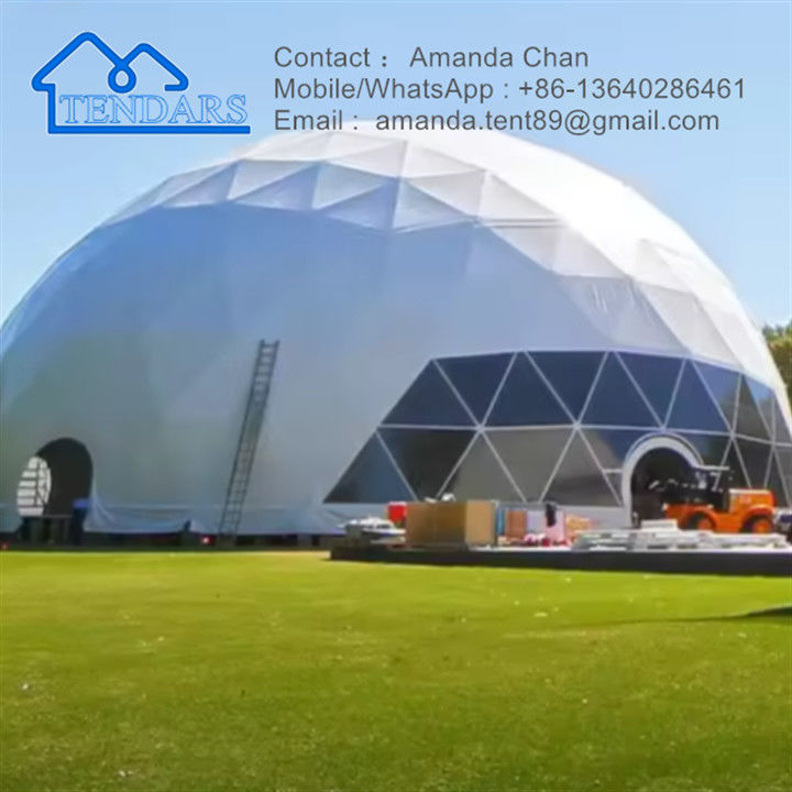Outdoor Big White Marquee Circus Dome Roof Double Decker Tent on ...